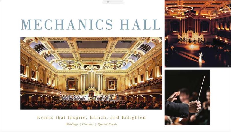 Renting the Hall | Mechanics Hall